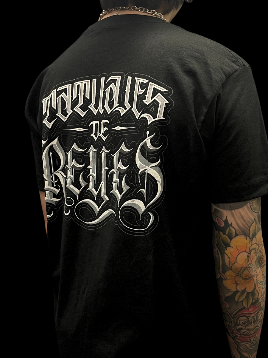 PLAYERA DE TATUAJES DE REYES - SCRIPT – Reyes Tattoo Supply